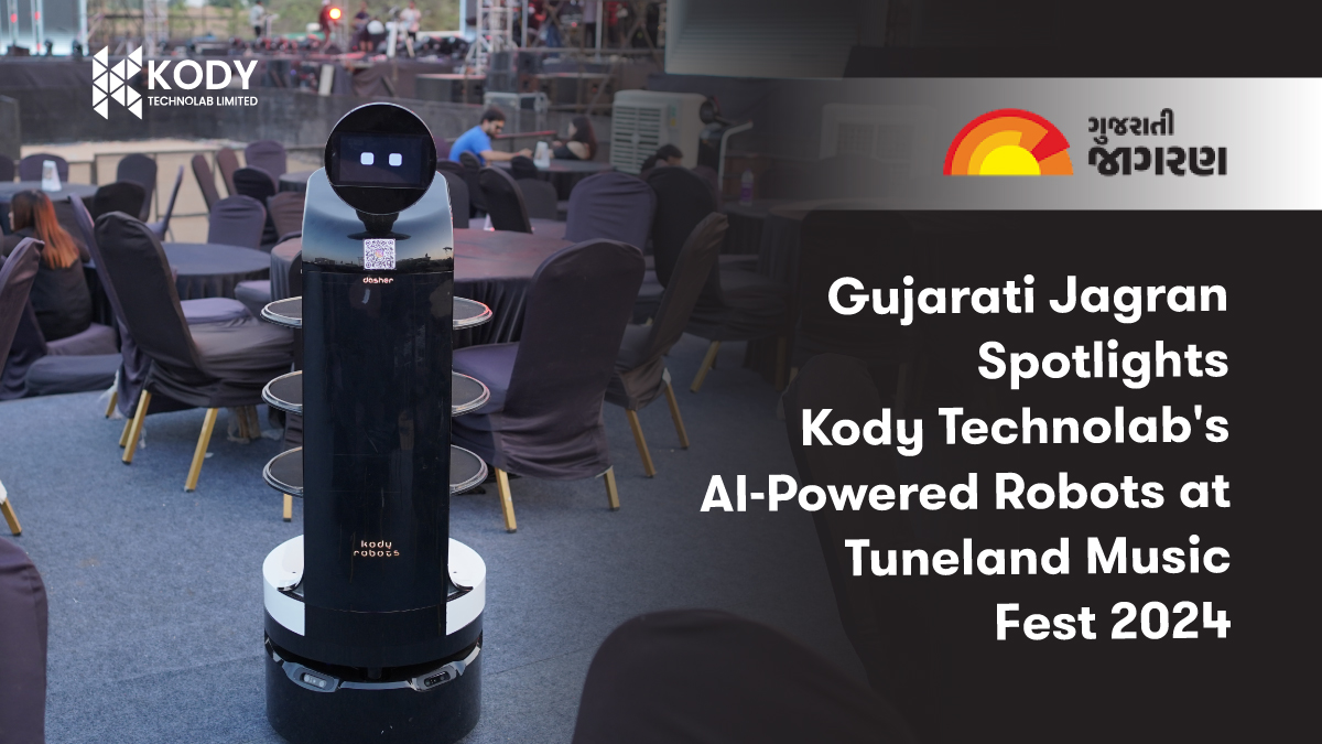 Gujarati Jagran Showcases AI-Powered Robots at Tuneland 2024