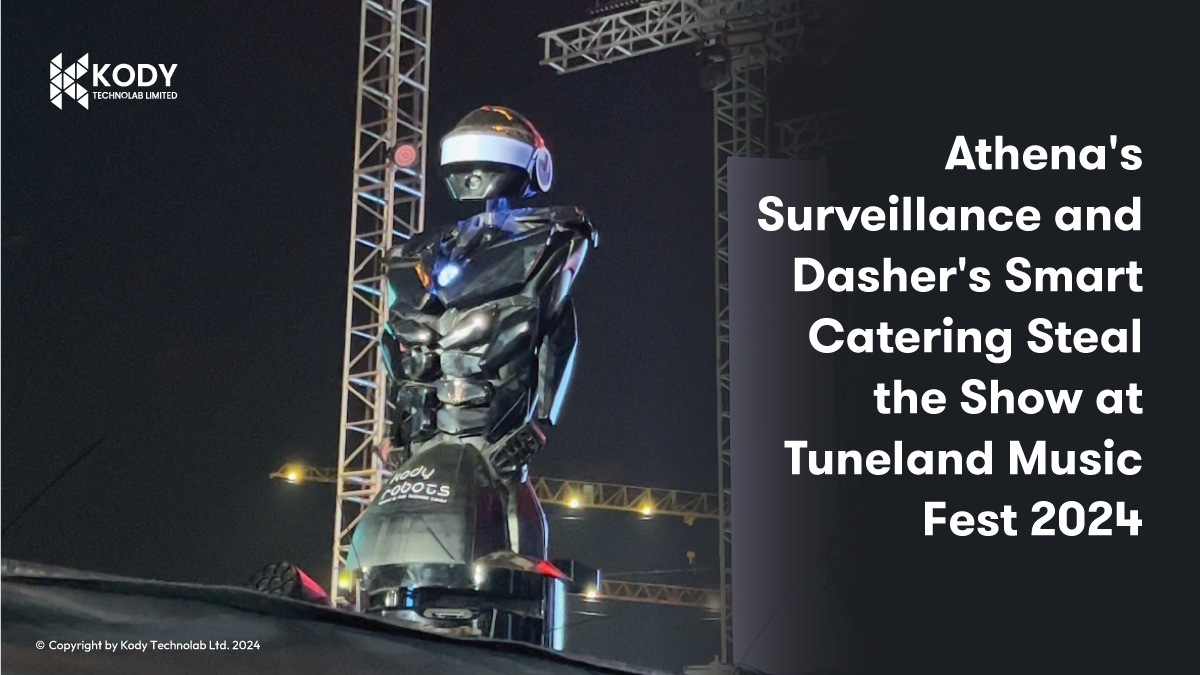 Surveillance Robot “Athena” Safeguards 35k attendees at Tuneland