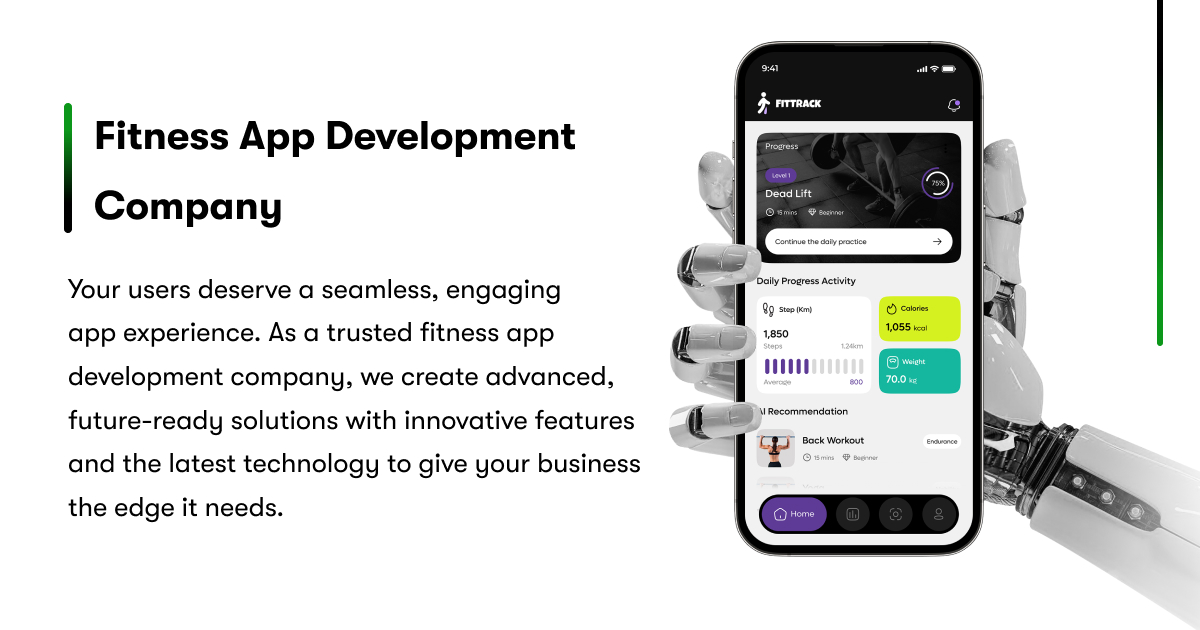 Top Fitness App Development Company in India