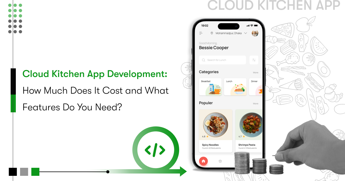 Cloud Kitchen App Development: Costs & Must-Have Features