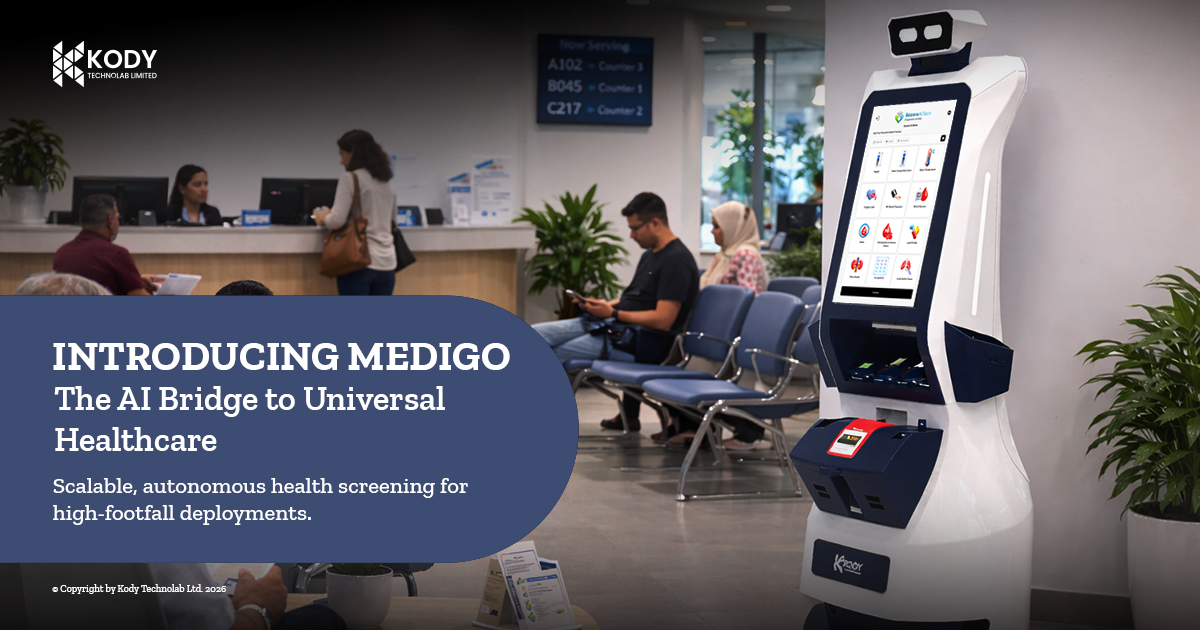 Kody Technolab Ltd. Launches Medigo AI Health Screening Robot
